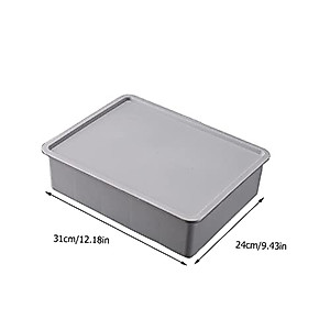 Alipis 1pc Box Storage Box with Lid Desk Trays Desk Drawer Plastic Container Bra Desk Divider Bra Organizer Box Bra Storage Box Underwear Organizing Box Underwear Organizing Case Sock