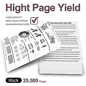 HIYOTA CRG-039H Black Toner Cartridge (1-Pack), Replacement for Canon 039H Toner Cartridge to use with ImageCLASS LBP351 ImageCLASS LBP352 Printer