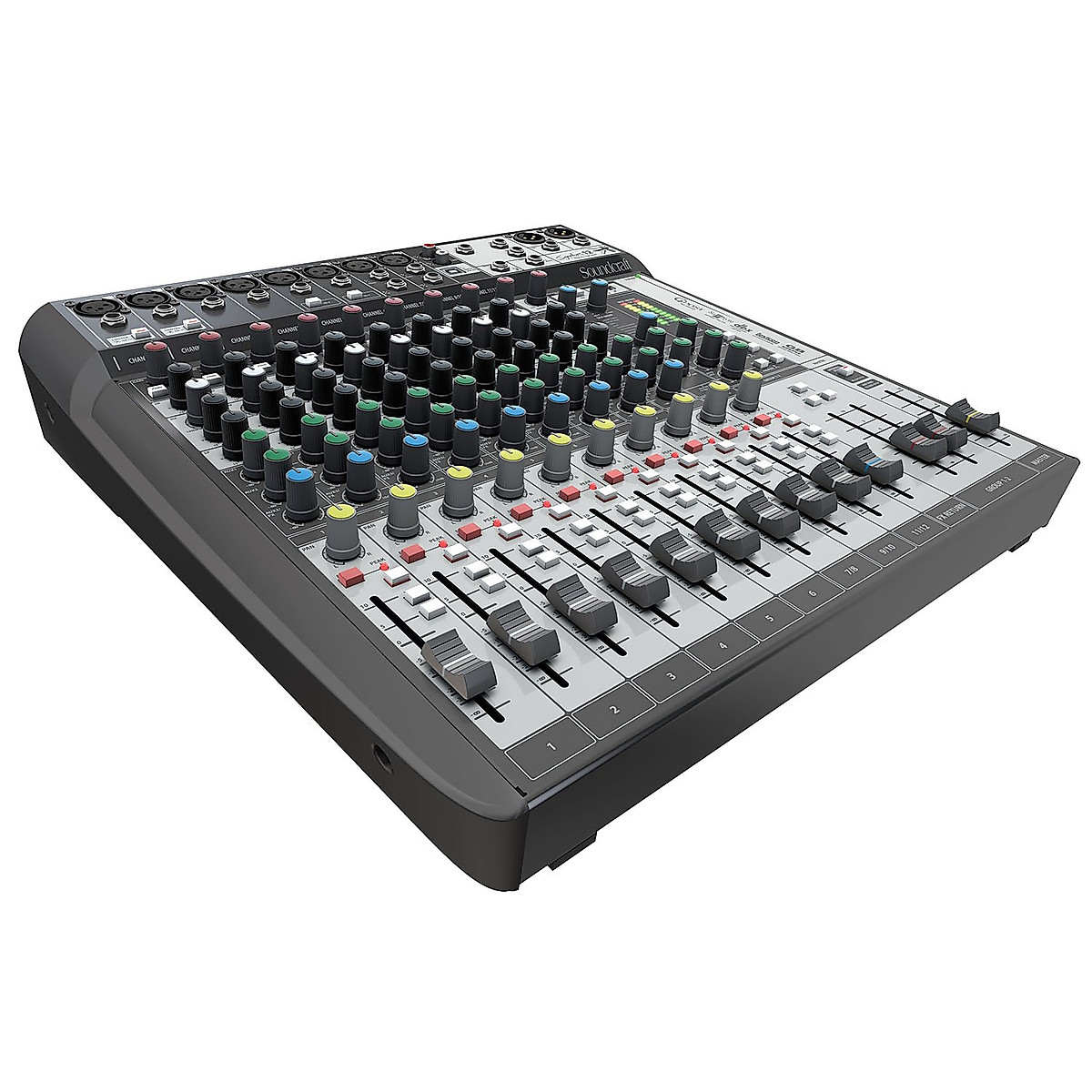 Soundcraft Signature 12MTK Analog 12-Channel Multi-track Mixer with Onboard Lexicon Effects