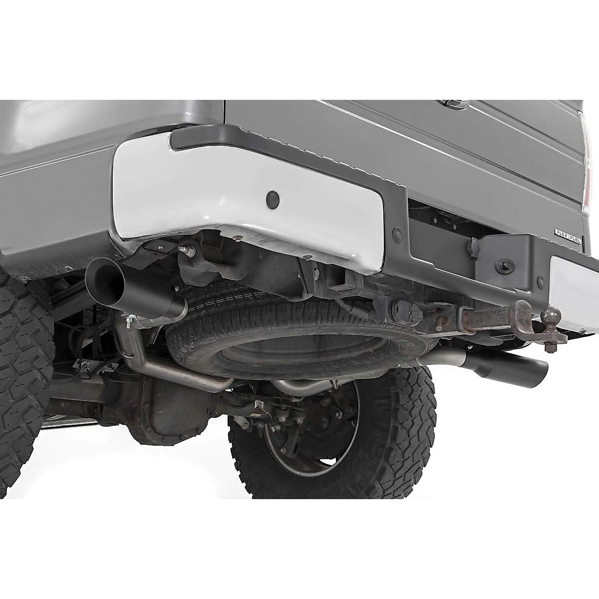 Rough Country Dual Cat-Back Exhaust for 2009-2014 F-150 2WD/4WD | V8-96010