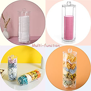 OHOH Scrunchie Holder Stand, Transparent Hair Ties and Headbands Rack, Plastic Hair Ring Storage Rack, Hair Ring Display Storage Rack for Teenage Girls Women Family Shopping Malls