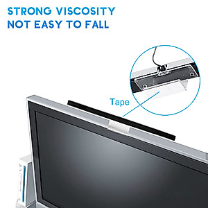 Xahpower 2 in 1 Accessories Bundle Kits for Wii, Wired Infrared Ray Sensor Bar and Wii to hdmi Converter Compatible with Nintendo Wii