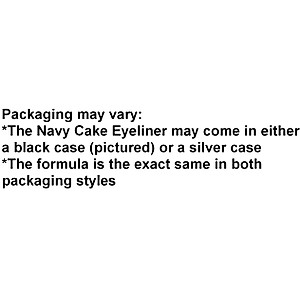 Pure Ziva Matte Cool Dark Navy Blue Cake Eyeliner & Pressed Eyeshadow, Water Activated Powder; Gluten & Cruelty Free
