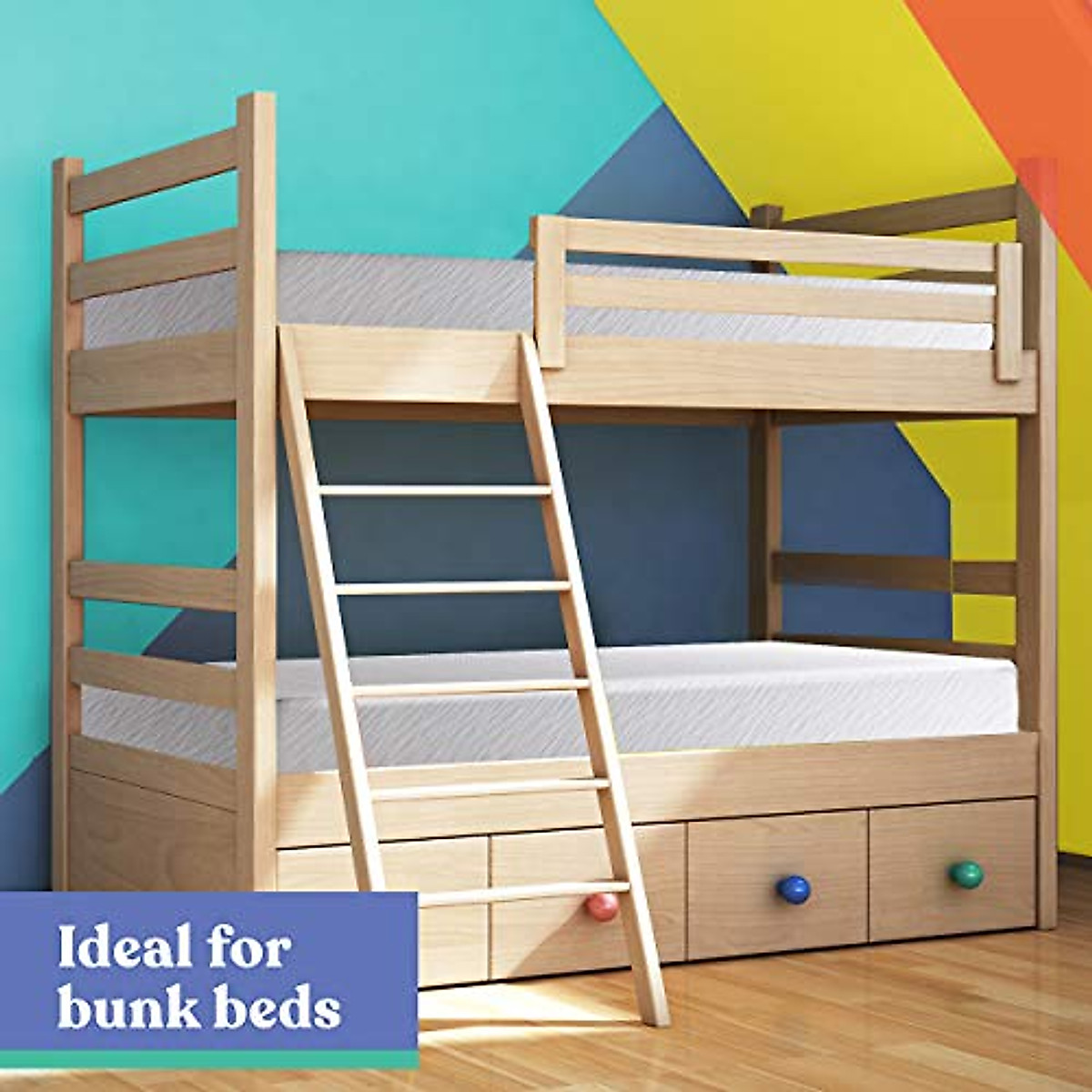 EARLY BIRD Essentials 8 Inch Gel Memory Foam Mattress, Twin XL, Dual Layer Comfort