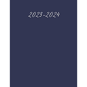 A4 Academic Diary 2023-2024 Week To View: Mid Year Weekly Planner Agenda Personal Organiser Calendars For School University Student Teacher- Dated From August 2023 To July 2024