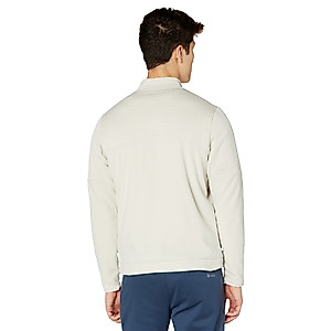 adidas Men's Standard Colorblock DWR Quarter Zip Pullover, Clear Brown, 2X-Large