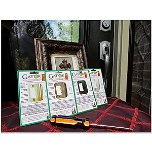 Gator Door Latch Restorer - Strike Plate (Satin Nickel)