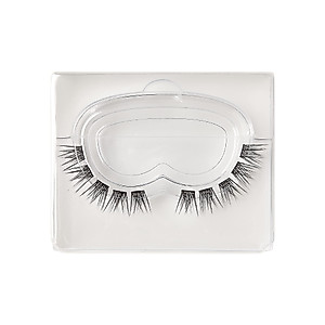 KISS Falscara DIY Eyelash Extension Volumizing Wisps - Featherlight Synthetic Reusable Artificial Eyelashes Pack of 10 Mini Lash Clusters for that Authentic Eyelash Extension Look