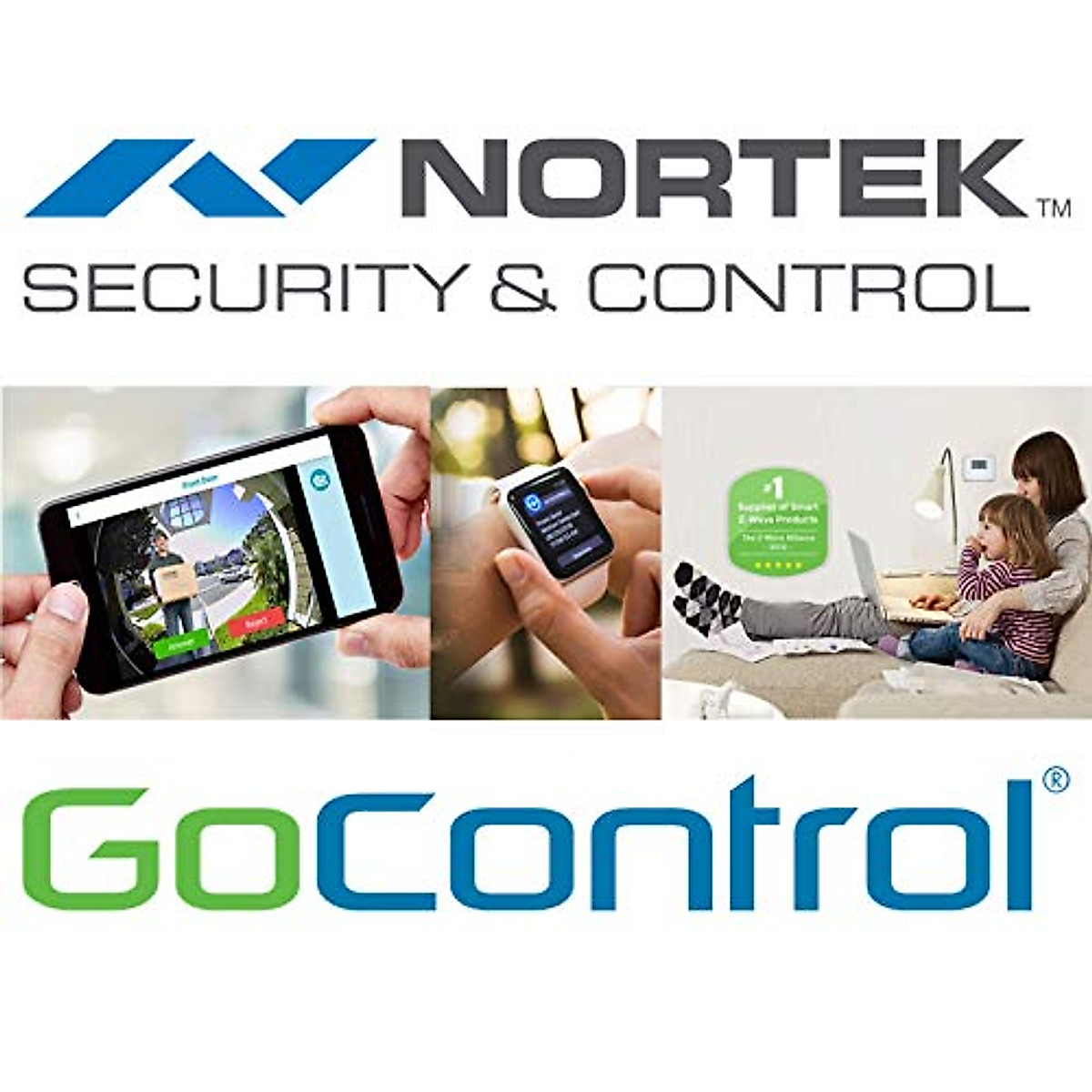 GOCONTROL RA45110 Z-Wave Smart 3-Way Switch and Dimmer, White