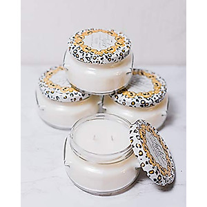 Tyler Candle Diva 4-Pack | 11 oz. Glass Jar Scented Candles | Bougee Scented Double-Wick Clean Burning Candles for The Home | Home Fragrance Gift Set Made in USA