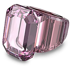 SWAROVSKI Lucent Cocktail Ring, Pink, Size 7