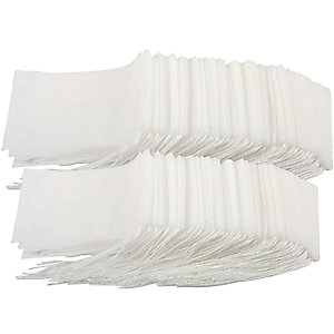 YGDZ Tea Filter Bags for Loose Tea, 200pcs Disposable Empty Loose Leaf Tea Bags (2.76 x 3.54 inch, 3.15 x 3.94 inch)