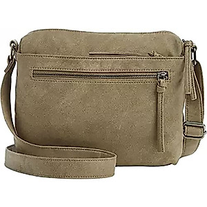 Bueno of California, Tye Dye Washed Crossbody KHAKI NS