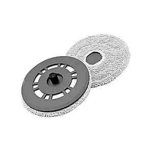 HGSLQDEE Tray Mopping Holder Mount with Mop Cloth Spare Accessory Parts. Mop Tray Compatible for Dreame L10s Pro(L10s Mop 10PC)