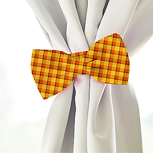 Whaline 12Pcs Fall Cotton Fabric Bundles 18 x 22 Inch Autumn Buffalo Plaid Fat Quarters Plaid Quilting Patchwork Squares Sewing Fabrics for Harvest Thanksgiving DIY Handmade Craft Home Party Decor