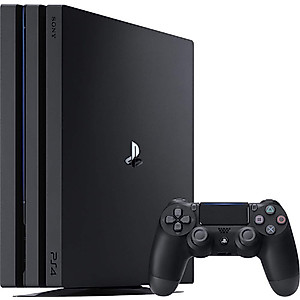 Playstation 4 Pro 2TB SSD Console with Dualshock 4 Wireless Controller Bundle, 4K HDR, Playstation Pro Enhanced with Fast Solid State Drive (Renewed)