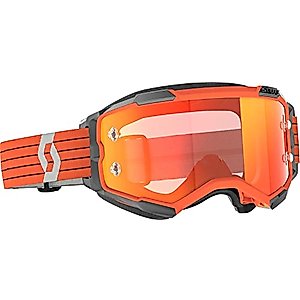 Scott Fury Goggles OSFM Orange/Gray/Orange Chrome Works Lens