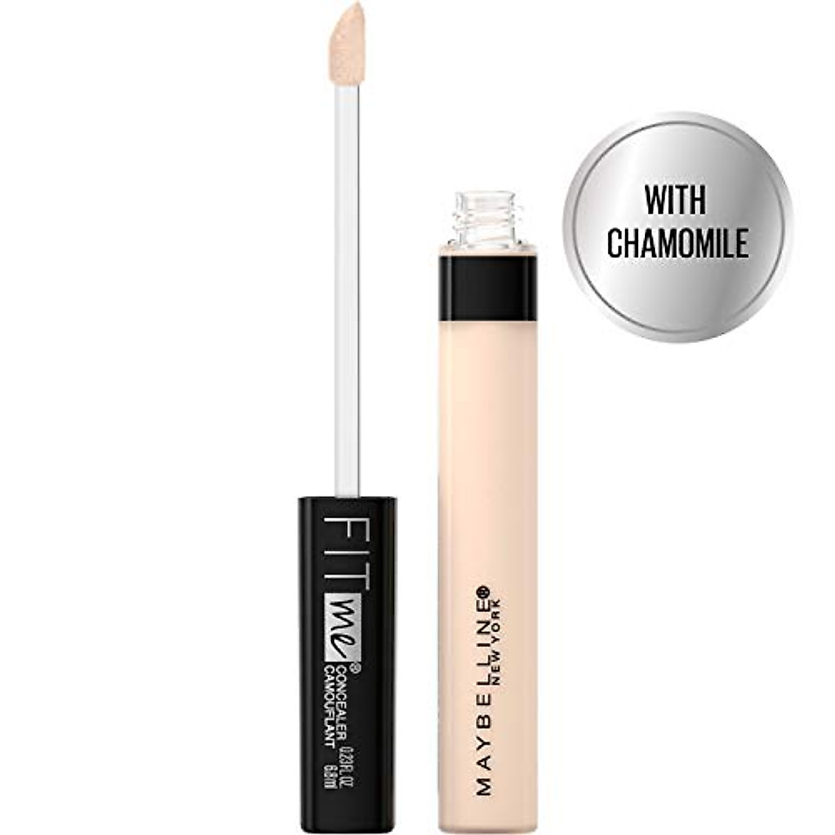 Maybelline Fit Me Liquid Concealer Makeup, Natural Coverage, Oil-Free, Fair, 1 Count