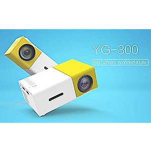 Mini Projector,1080P Full HD LED Video Projector Home Theater Beamer,Indoor&Outdoor Portable Projector,Ideal for Living Room /Bedroom/Camping/Travel/Party