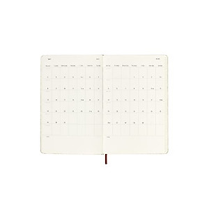 Moleskine Limited Edition Alice In Wonderland 12 Month 2023 Weekly Planner, Hard Cover, Large (5" x 8.25"), Alice