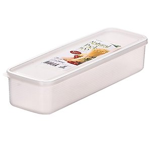 Cabilock Plastic Storage Bins Spaghetti Noodles Pasta Container Spaghetti Noodle Storage Spaghetti Keeper Box Kitchen Pantry Storage Noodle Storage Container Storage Drawers Fridge Organizer