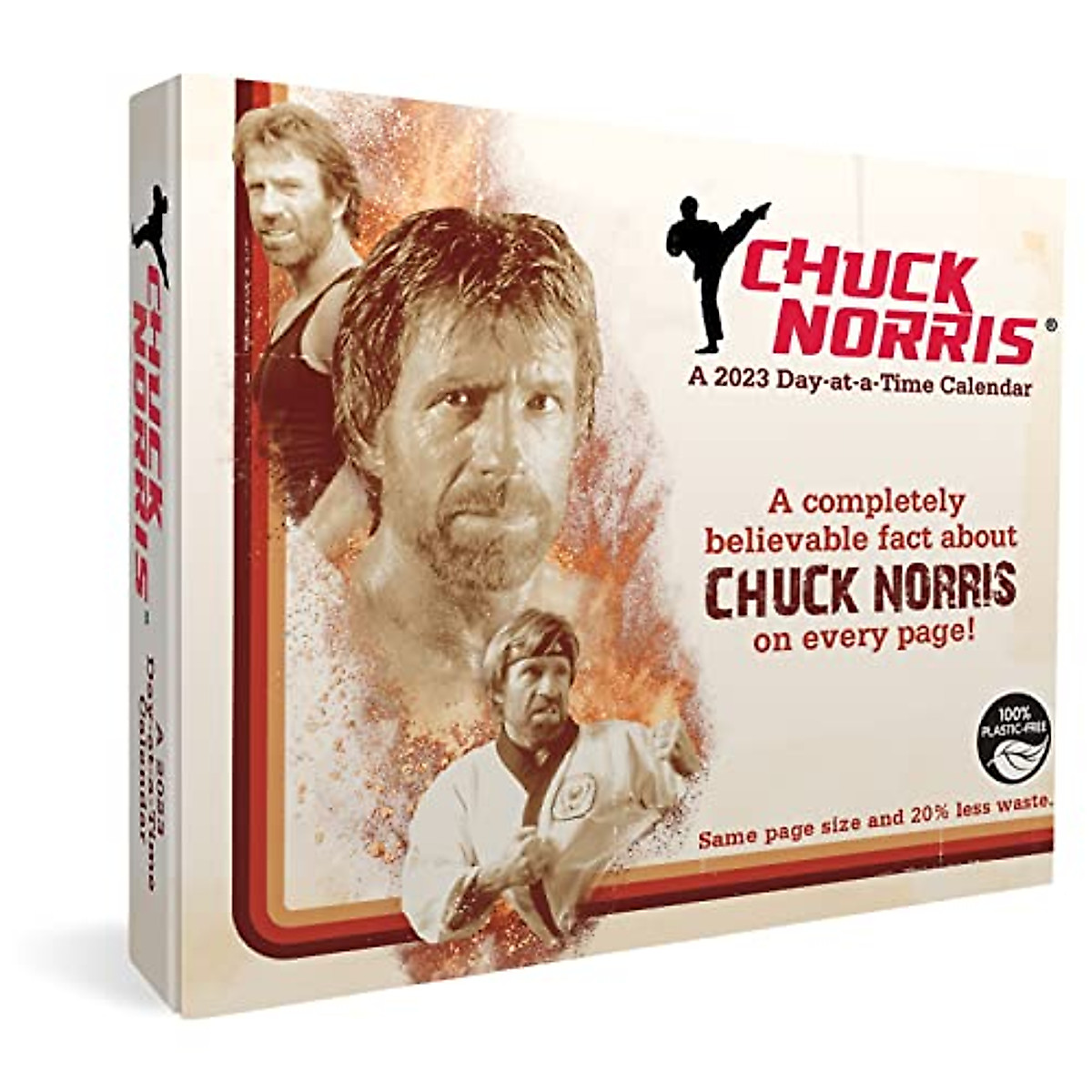 2023 Chuck Norris Day-at-a-Time Box Calendar