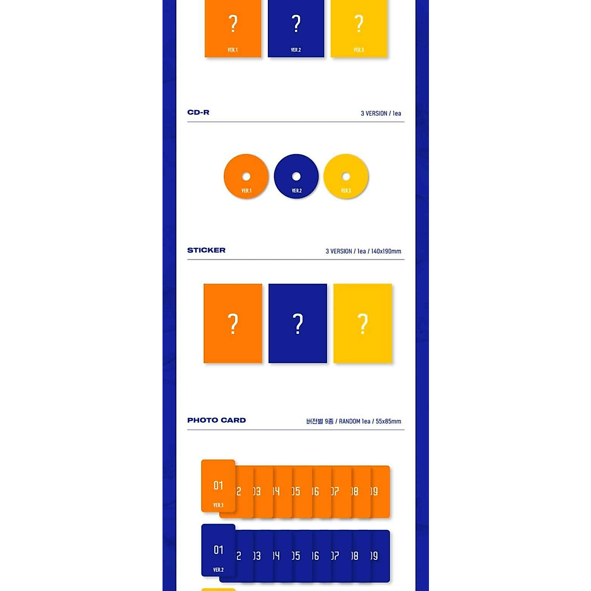 Cravity Season3. Hideout: Be Our Voice Version.2 CD+132p PhotoBook+1p Sticker+1p Polaroid+Tracking Kpop Sealed