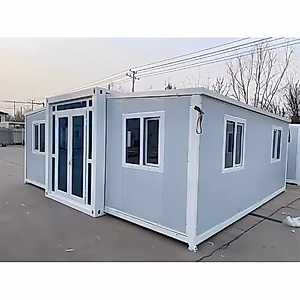 40ft Folding Movable Container Homes Expandable Container House with 3 Bedrooms for Urban and Rural Adventures