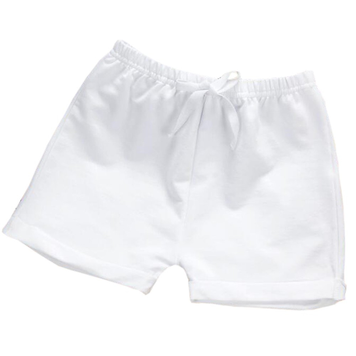 Hwafan Toddler Baby Boys Girls Solid Color Summer Sport Jogger Active Shorts Pants White 6-12 Months