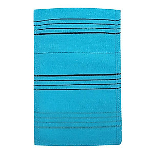 Songwol Korean Exfoliating Large Viscos Bath Gloves Blue (5 Pcs)