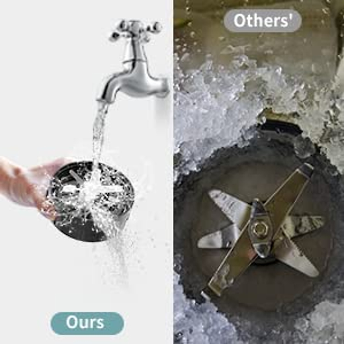 CHULUX 1000 Watt High Speed Bullet Blender for Shakes and Smoothies Countertop Kitchen Blender for Frozen Fruit & Veggies Capacity with 35OZ & 15OZ Two Blending Cups and One 20OZ Travel Bottle