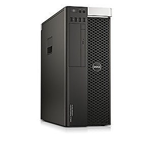 Dell Precision T5810 Workstation E5-2680 V3 2.5GHz 12-Core 32GB DDR4 Quadro NVS 315 480GB SSD + 1TB HDD Win 10 Pro (Renewed)