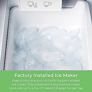 Kenmore 46-75515 Counter-Depth French Door Refrigerator/Freezer with Fingerprint-Resistant Stainless Steel, Ice Maker, Quiet and Energy Efficient Inverter Compressor, 36 Inch