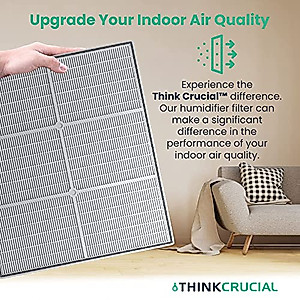 1 HEPA Kenmore Air Purifier Filter, Fits Kenmore models 83200, 83202 (Progressive 335), 83230, 83354, 83355 & 295 Series, Compare to Part # 83375 & 83376, Designed & Engineered by Crucial Air