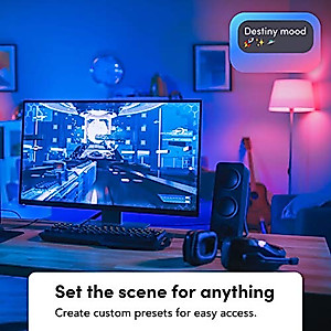 LIFX Color A19 800 lumens, Billions of Colors and Whites, Wi-Fi Smart LED Light Bulb, No Bridge Required, Works with Alexa, Hey Google, HomeKit and Siri (2-Pack)