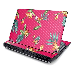 MightySkins Skin for Alienware AREA-51M R2 (2020) - Abstract Black | Protective, Durable, and Unique Vinyl Decal wrap Cover | Easy to Apply, Remove, and Change Styles | Made in The USA