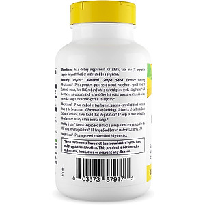 Healthy Origins MegaNatural BP-Grape Seed Extract, 300 mg - Blood Flow Support - Premium Grapeseed Extract Capsules - Non-GMO & Gluten-Free Supplement - 150 Veggie Capsules