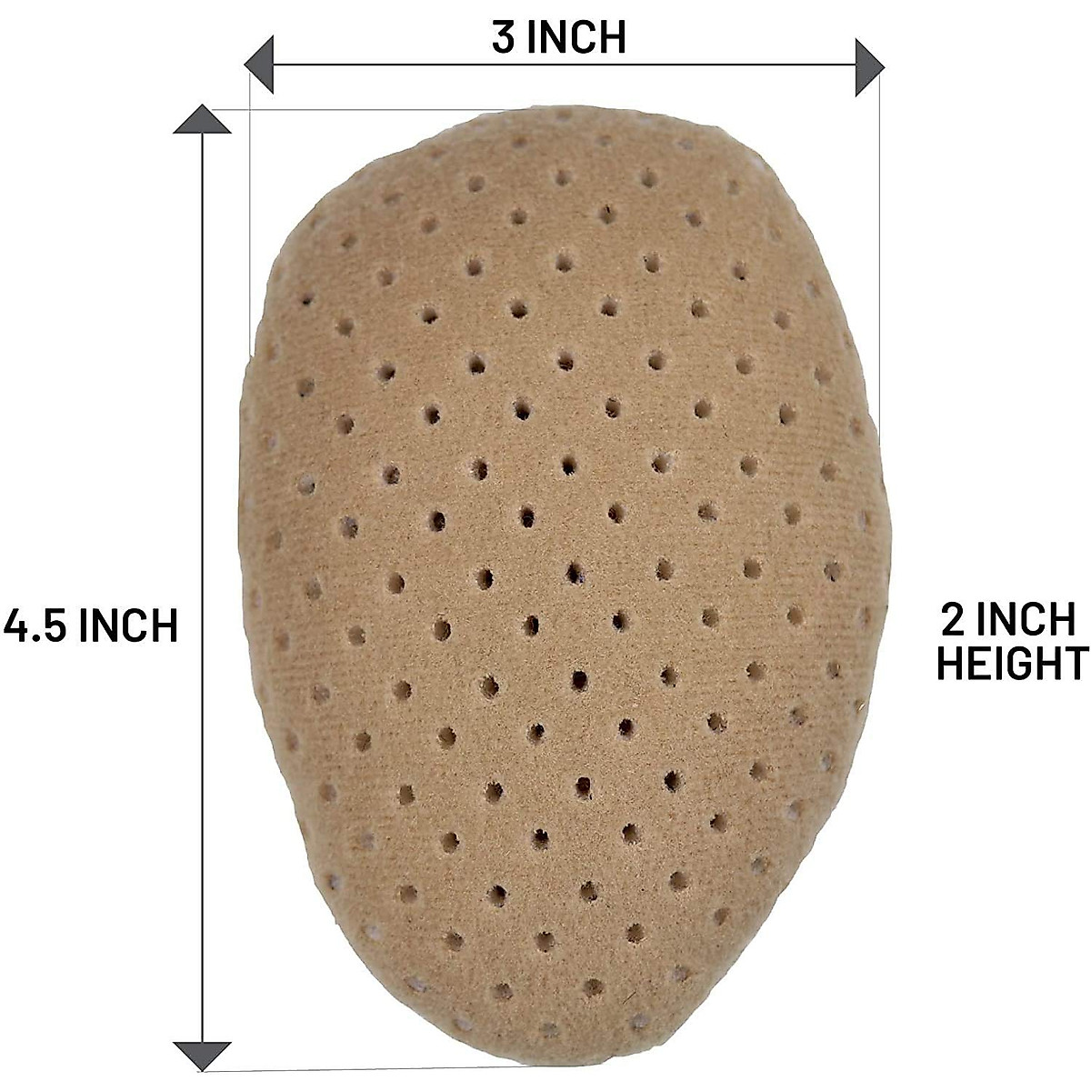 Everyday Medical Inguinal Hernia Support Belt for Men I Fits Left or Right Side I Post Surgery Men and Womens Hernia Support Truss for Inguinal, Groin Hernias I Adjustable Waist Strap I Beige | S/M