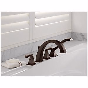 Delta Faucet T4751-PN Dryden Roman Tub with Hand Shower Trim, Polished Nickel, 7.81 x 13.94 x 9.06 inches