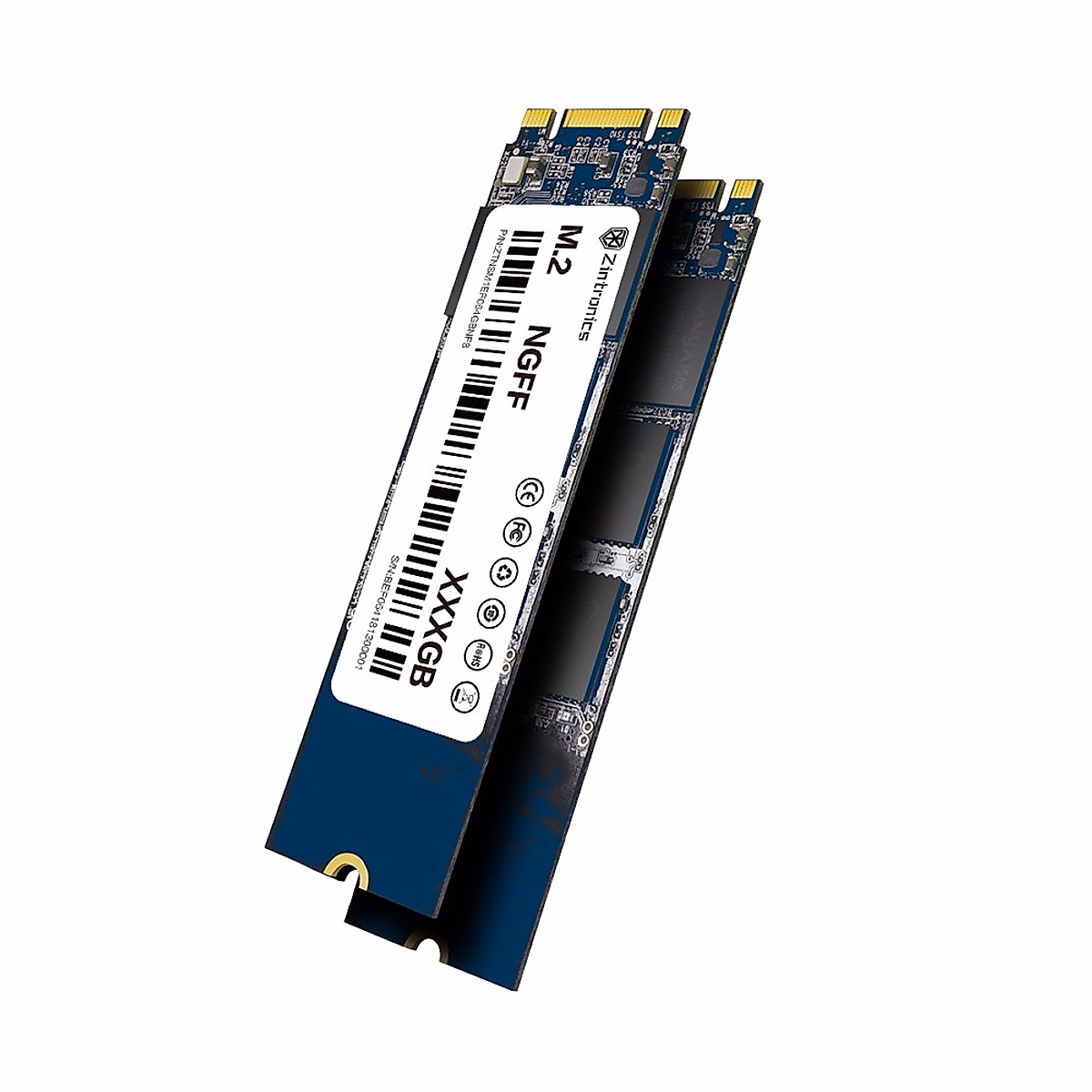 Zintronics SATA III 6Gb/s 256GB M.2 NGFF SSD Solid State Drive (256GB, 22 * 80MM)