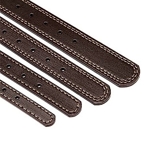 Personalized Dog Collar - Engraved Vegan Soft Leather - Custom Small Medium or Large Size with Name Plate (Large, Brown)