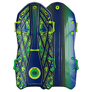 Sno-Storm 50" Vipernex Snow Sled Lightweight Glide Smoothly Ready to Ship, 2 Seater - Lime