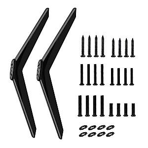 TV Stand Base TV Legs Compatible with TCL 32 40 43 49 50 55 75 Inch 4K UHD HDR Roku Smart TV, TV Stand Legs for TCL TV Model 32S330, 40S303, 43S423, 49S403, 50S425, 55S421, 65S425, 75S435