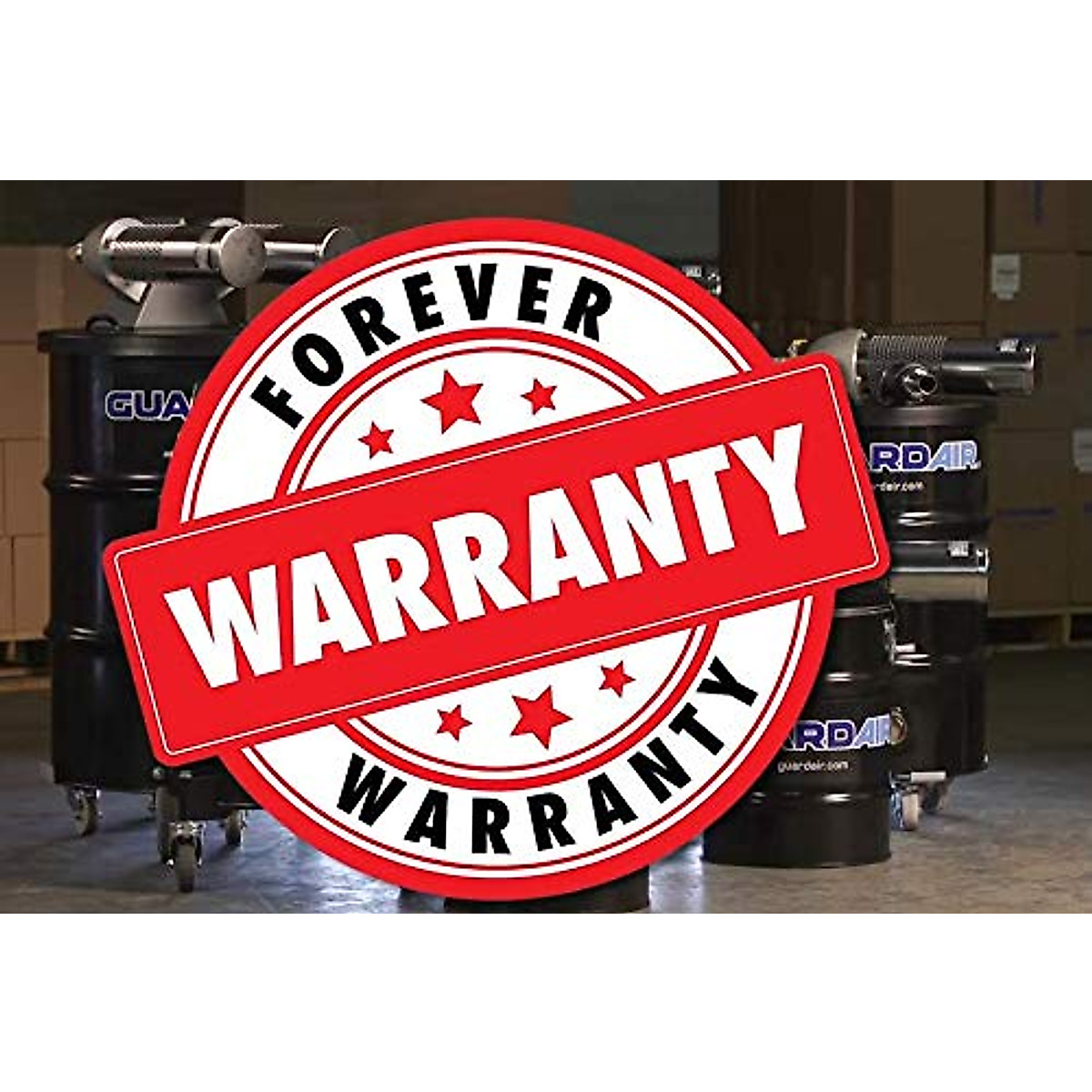 Guardair Pneumatic Vacuum N551BC 55 Gallon Drum Complete Kit with B Venturi Head, 2-Inch Hose and Tools