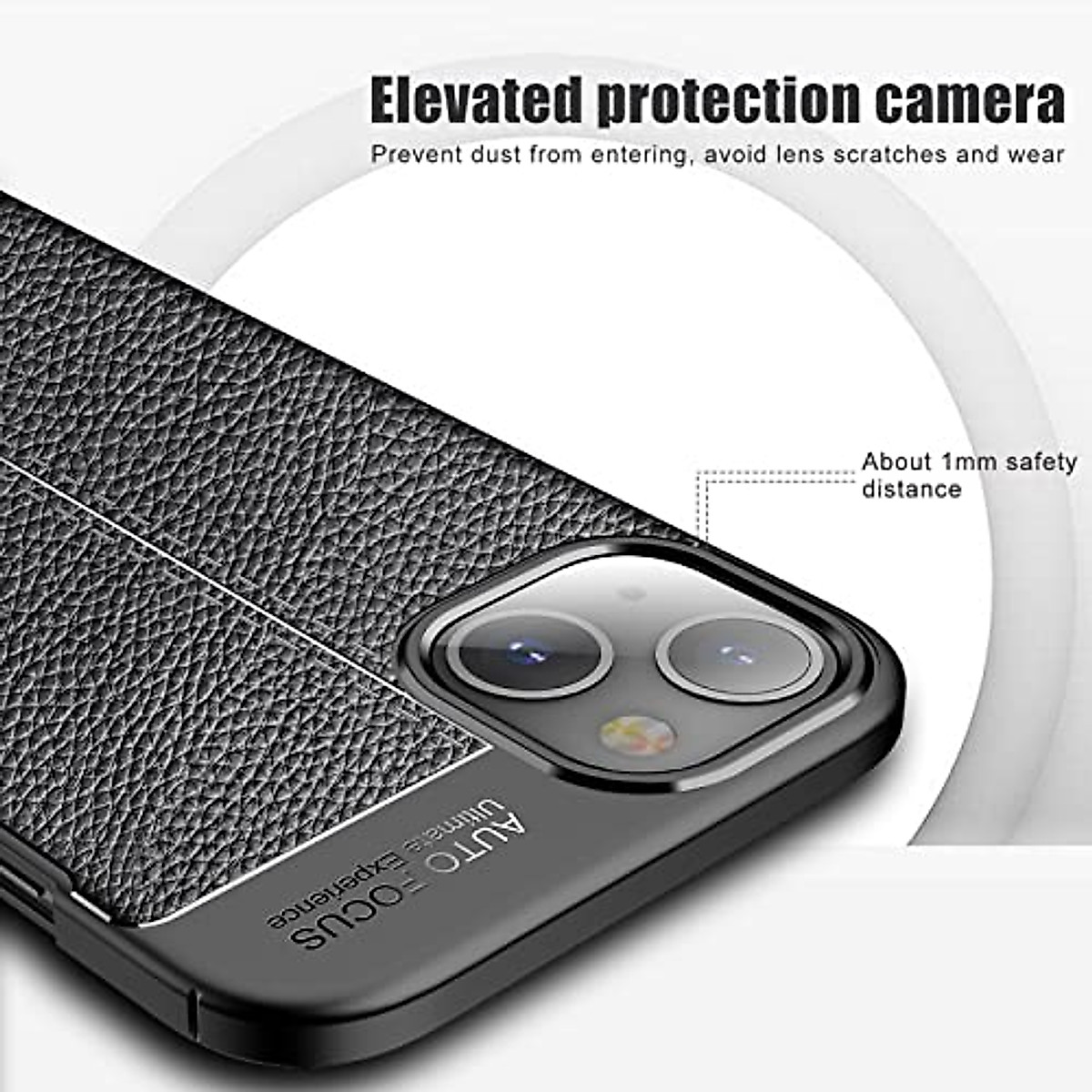 ORIbox Case Compatible with iPhone 13 Case , Durable Lightweight Shockproof Cover