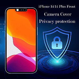 Camera Cover Protector, Camera Lens Cover Compatible with iPhone 14/iPhone14 Plus/iPhone 13/13mini/13Pro/13Pro Max,Camera Lens Protector Protect Privacy and Security(2PCS,Silver)