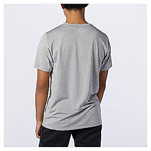 New Balance Men's Tenacity Short Sleeve, Black , XX-Large