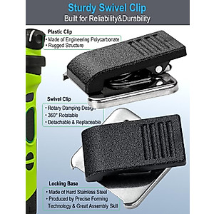 commountain Speaker Mic with Reinforced Cable for Motorola Radios XPR 3500e, XPR 3300e, XPR 3500, XPR 3300, XPR3500e, XPR3300e, XPR3500, XPR3300, XPR Noise Reduction Shoulder Microphone-5 Pack