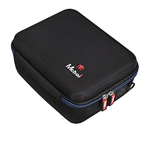 Mchoi Hard EVA Travel Case for AuKing Mini Projector 2022 Upgraded Portable Video-Projector, Case Only Black