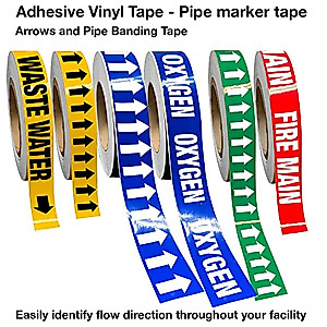 4 Inch Pipe Marker Printer Kit, 300 DPI, Includes Ink & Vinyl Label Roll